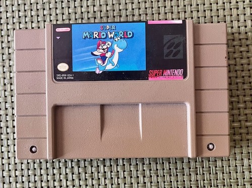 Super Nintendo Super Mario World (SNES, 1991) - Vintage | eBay
