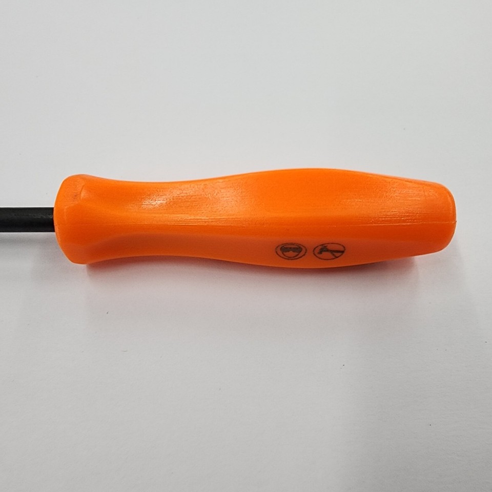 Snap-on Tools USA NEW ORANGE 5" Length Angle Tip Mini Pocket Pry Bar ...