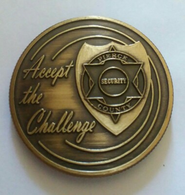 PIERCE COUNTY SECURITY PACIFIC COAST CHALLENGE COIN | eBay