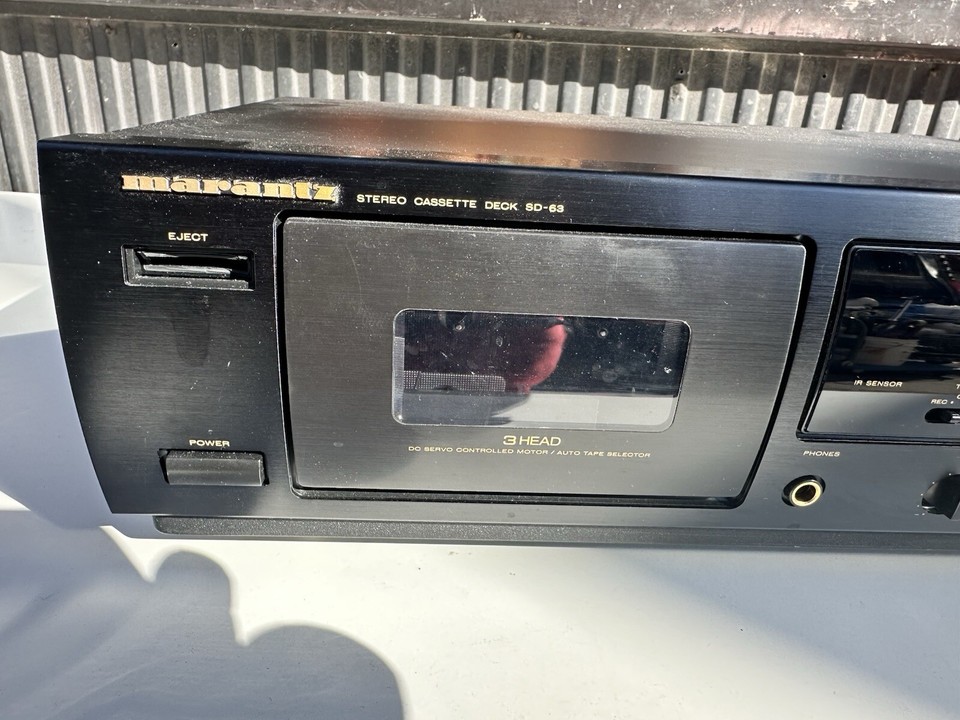 Marantz Sd-63 Vintage Cassette Deck High-Fidelity Audio | eBay