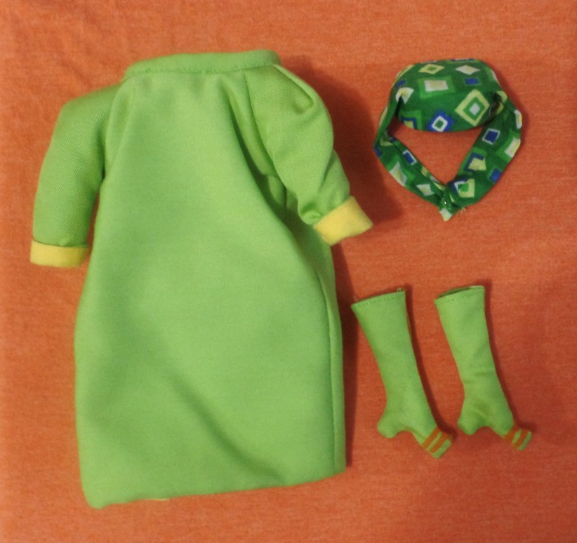 Vintage REPRODUCTION Barbie Goes Braniff Coat, Boots, and Hat | eBay