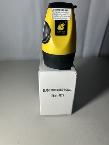 ID Police Blade Blocker ID Guard Stamp Roller and Letter Box Opener | eBay