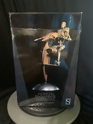 Sideshow Star Wars S.T.A.P and Battle Droid Statue 1:6 Scale | eBay