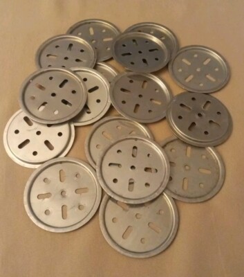Gilbert Erector Set Part BN Aluminum Turret Plate Lot of 18 | eBay