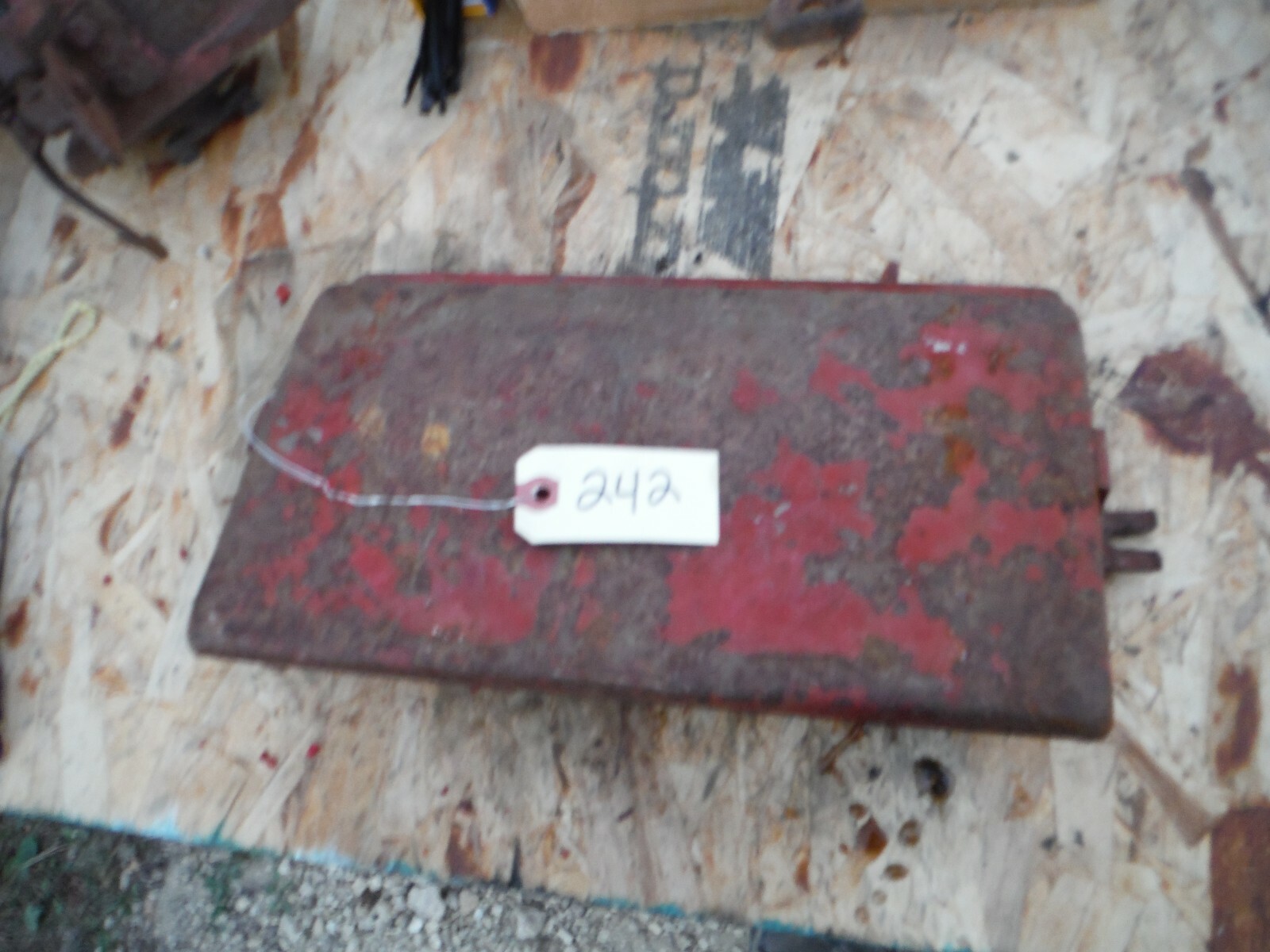 IH FARMALL M TRACTOR BATTERY COVER ORIGINAL (242) | eBay