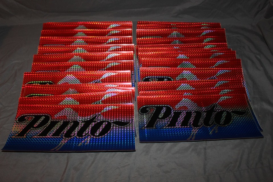 Chroma Graphics Vintage Spectra 70s 80s Auto License Plate Decal Ford ...