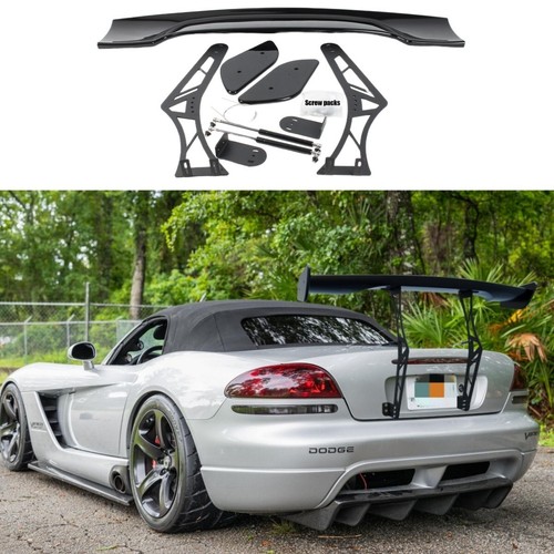 Chassis Trunk Mounted Adjustable GT Spoiler For Dodge Viper Convertible ...
