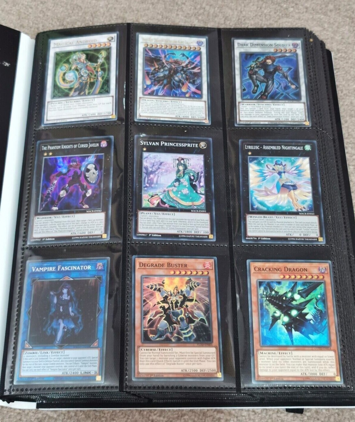 FULL Binder/Job Lot/Collection of 360 Cards *ALL HOLOFOIL CARDS* Yu-Gi ...