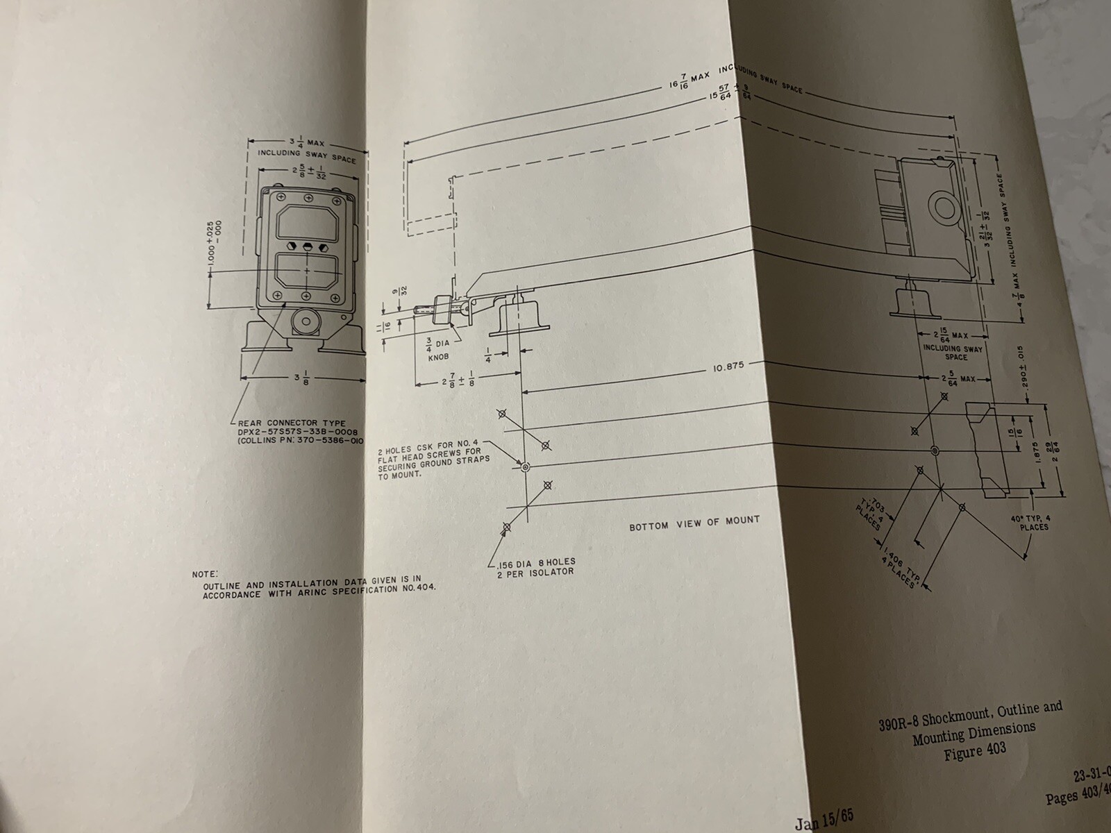 Collins 346B-3 Audio Control Center Install and Service Manual | eBay