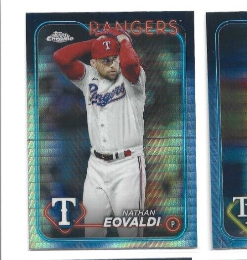 2024 Topps Chrome - Prism Refractor #283 Nathan Eovaldi for sale online ...