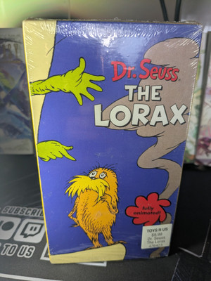 Dr. Seuss THE LORAX - Factory Sealed VHS TAPE (2001) new 96898900331 | eBay