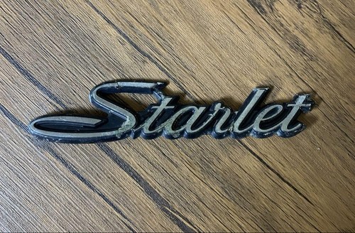 Rare Starlet Logo Emblem Old Car | eBay