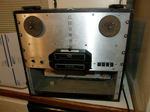 crown reel-to-reel tape recorder used CX722 with no preamp | eBay