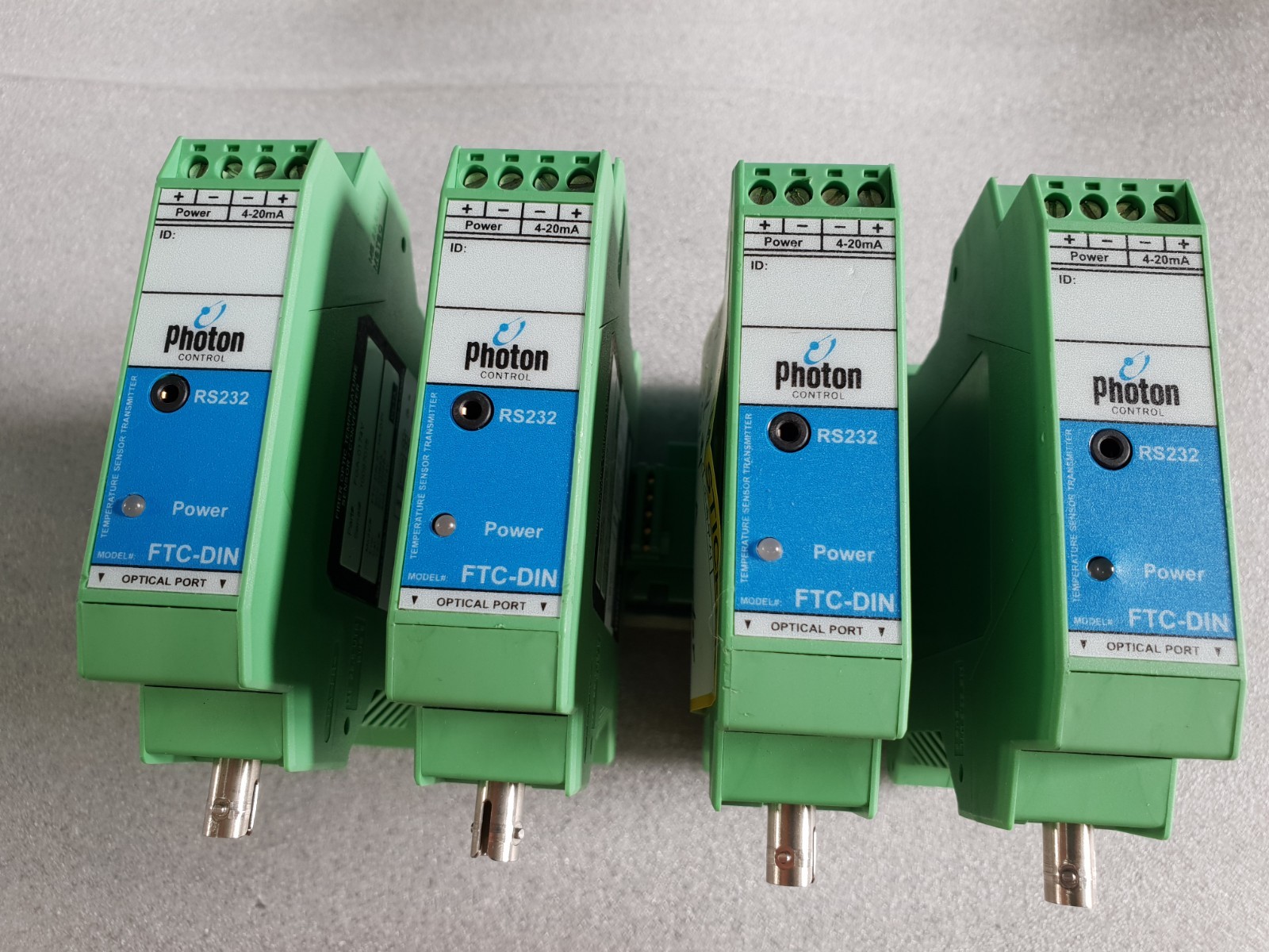 As-Is PHOTON CONTROL FGA-0174V FIVER OPTIC TEMPERATURE SENSOR/CONVERTER ...