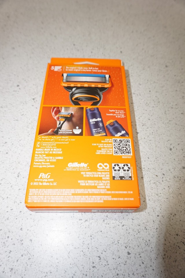 Gillette Men Fusion 5 Razor, 1 Razor Handle & 1 Cartridge, Precision ...
