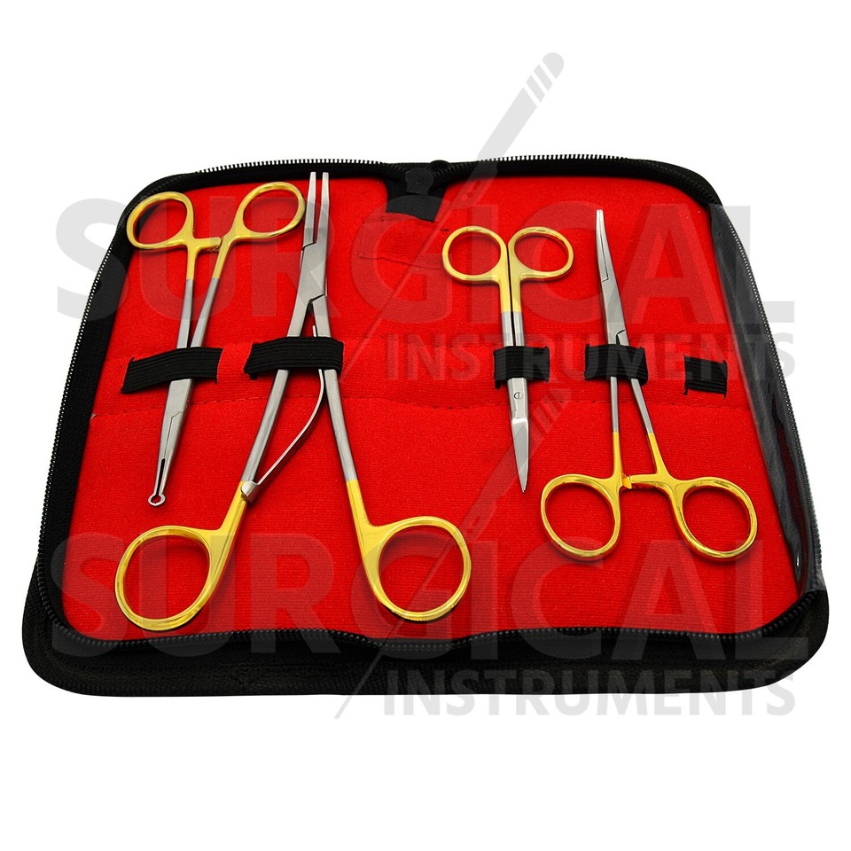 4 Pieces Sutureless Vasectomy Surgery Set Surgical Instruments German ...