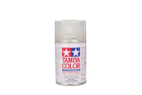 Tamiya Polycarbonate Lexan Paint PS-55 Flat Clear Coat Spray Can ...
