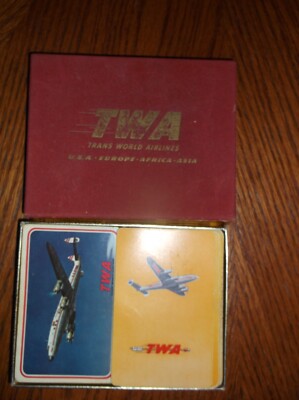 RARE 1948 &1952 Lockheed Vintage Double deck of playing cards, in ...