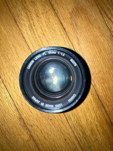 CANON FL 55mm F/1.2 LENS FOR 35mm FILM CAMERAS | eBay