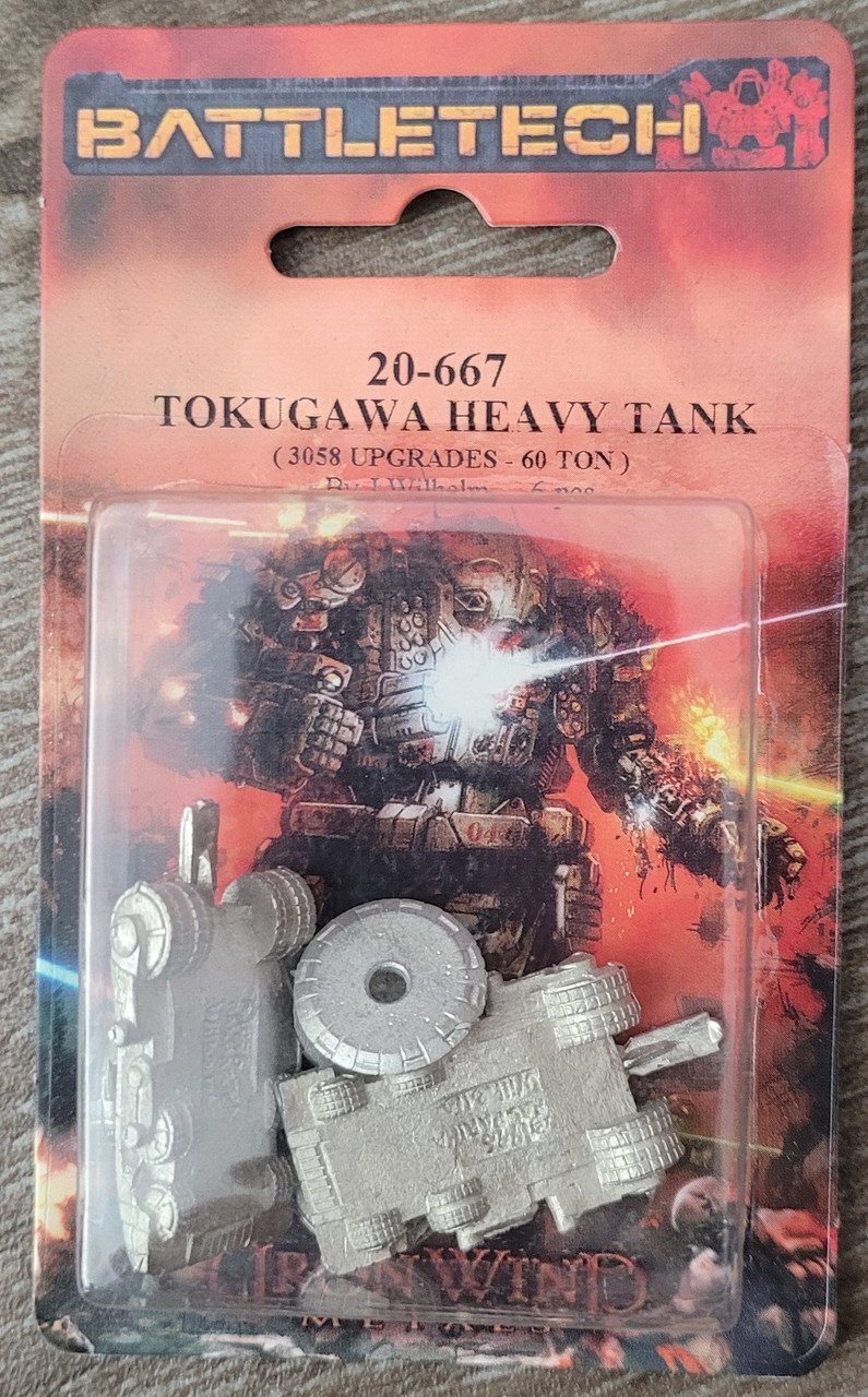 BattleTech 20-667 Tokugawa Heavy Tank (2)(*See Per Order Flat Rate ...