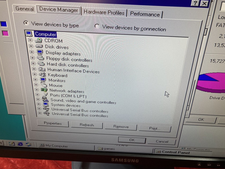 VINTAGE Dell Desktop PC Pentium 4 Windows 98se XP Dual Boot Retro ...