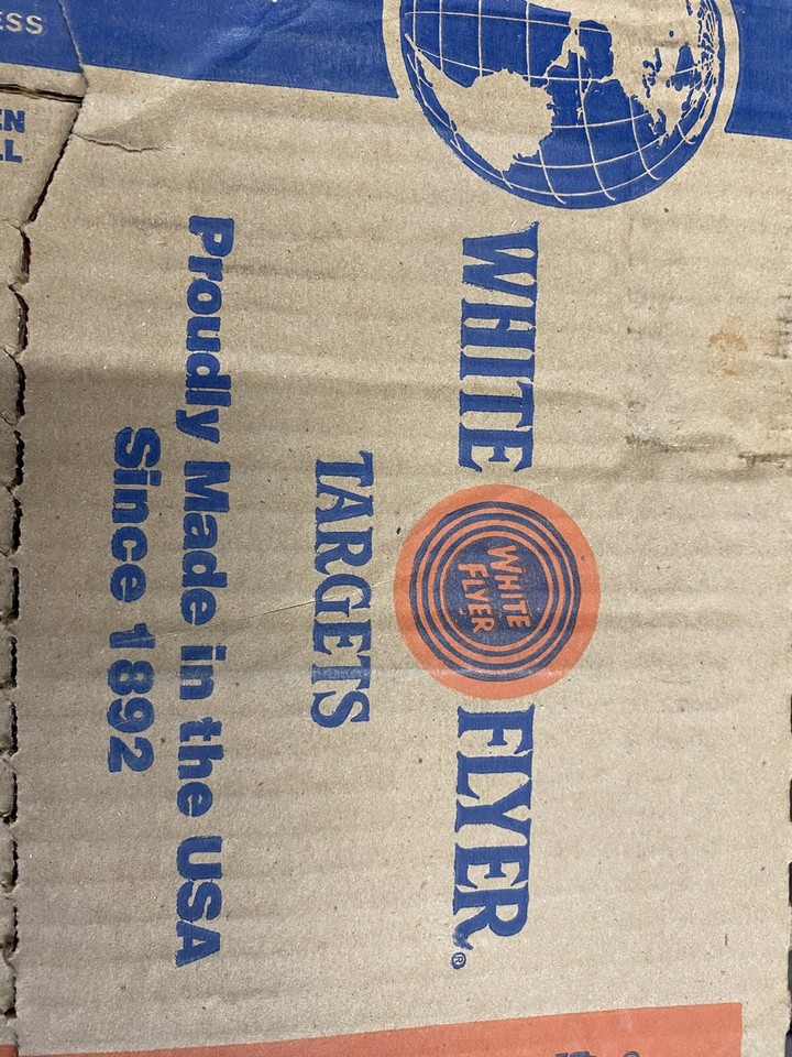 White Flyer Bio Orange Clay Targets 15CT Made In USA Clay Targets Skeet ...