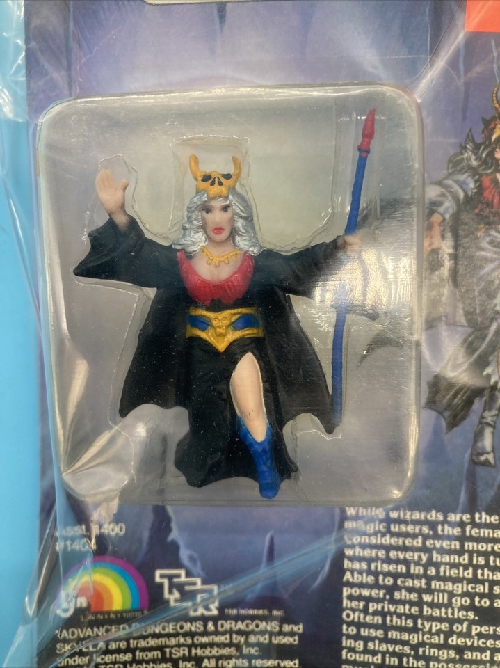 Advanced Dungeons & Dragons Skylla Evil Magic User Figure New | eBay