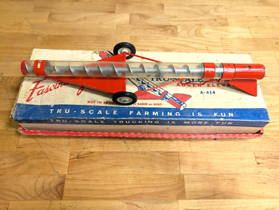 Vintage Carter Tru-Scale Rocket Auger Elevator 1/16 w/ Box Excellent ...