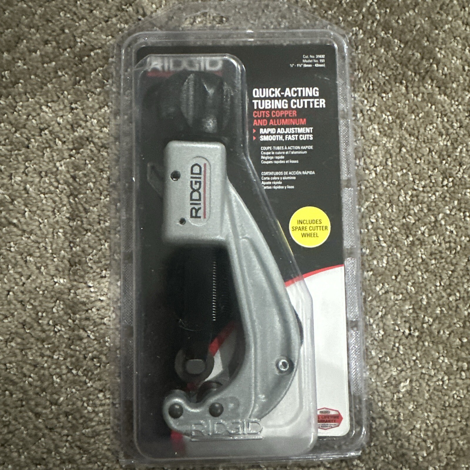 RIDGID 31632 Quick-Acting Tubing Cutters for sale online | eBay