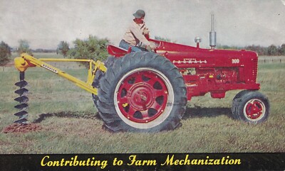 RARE VTG UNPOSTED Postcard DANUSER DIGGER DANUSER MACHINE COMPANY ...