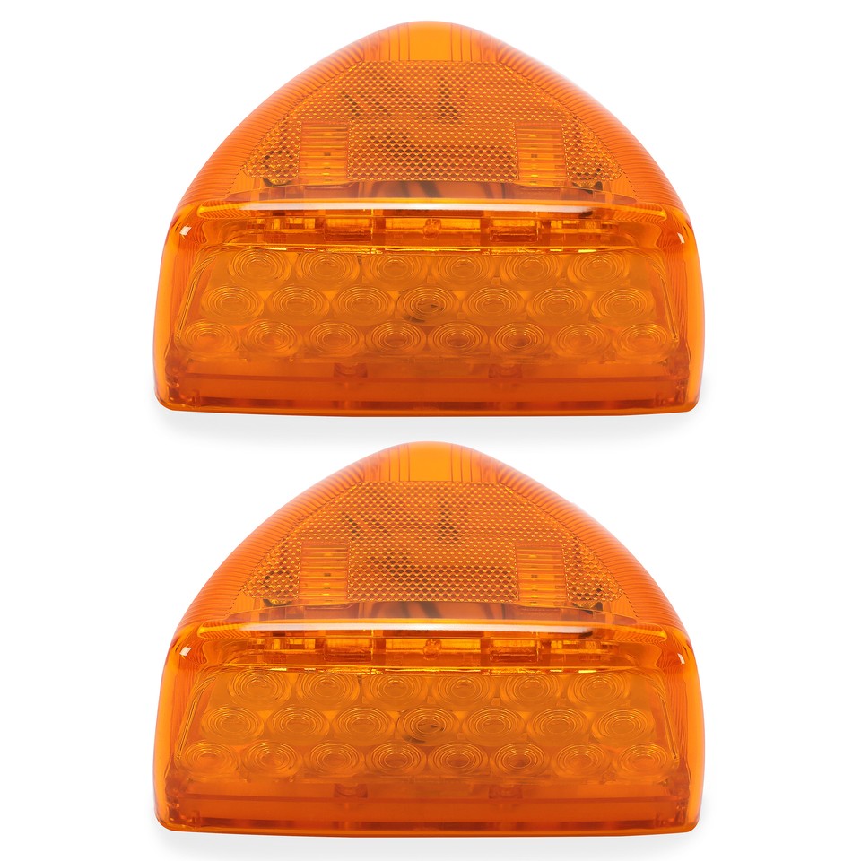 For Peterbilt 379 359 Turn Signal Head Light Marker Lights (PAIR) 31 ...