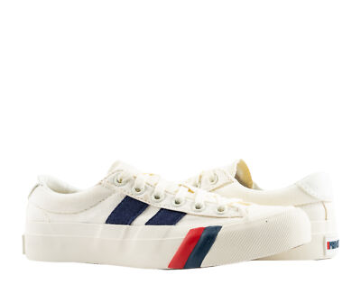 Pro-Keds Royal Plus Canvas White/Navy Unisex Shoes PK60299 | eBay