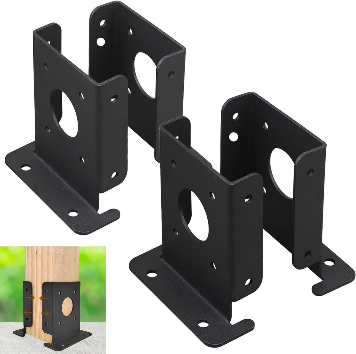 Adjustable Mounting Brackets For Posts