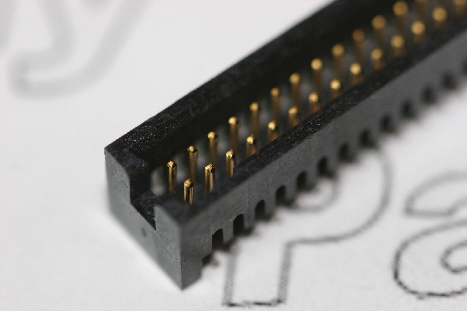 TFM-130-02-S-D Samtec Board-To-Board Connector 60 Pin 1.27mm Pitch 2 ...