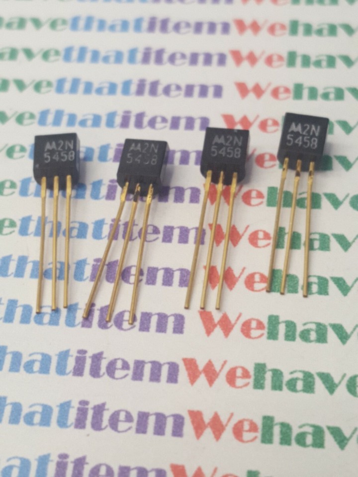 2N5458 / TRANSISTOR / 4 PIECES / (qzty) | eBay