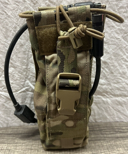 US Military Issue EFB Power RADIO POUCH w/ AN/PRC-154 CHARGER, MOLLE ...