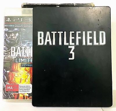 BATTLEFIELD 3 LIMITED EDITION PHYSICAL WARFARE PACK PS3 PAL "VGC" AUZ ...