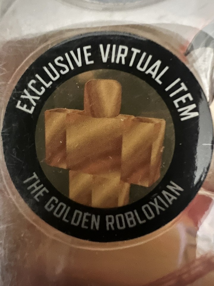 ROBLOX The Golden Robloxian *RARE* - CODE Sent Via Messages | eBay