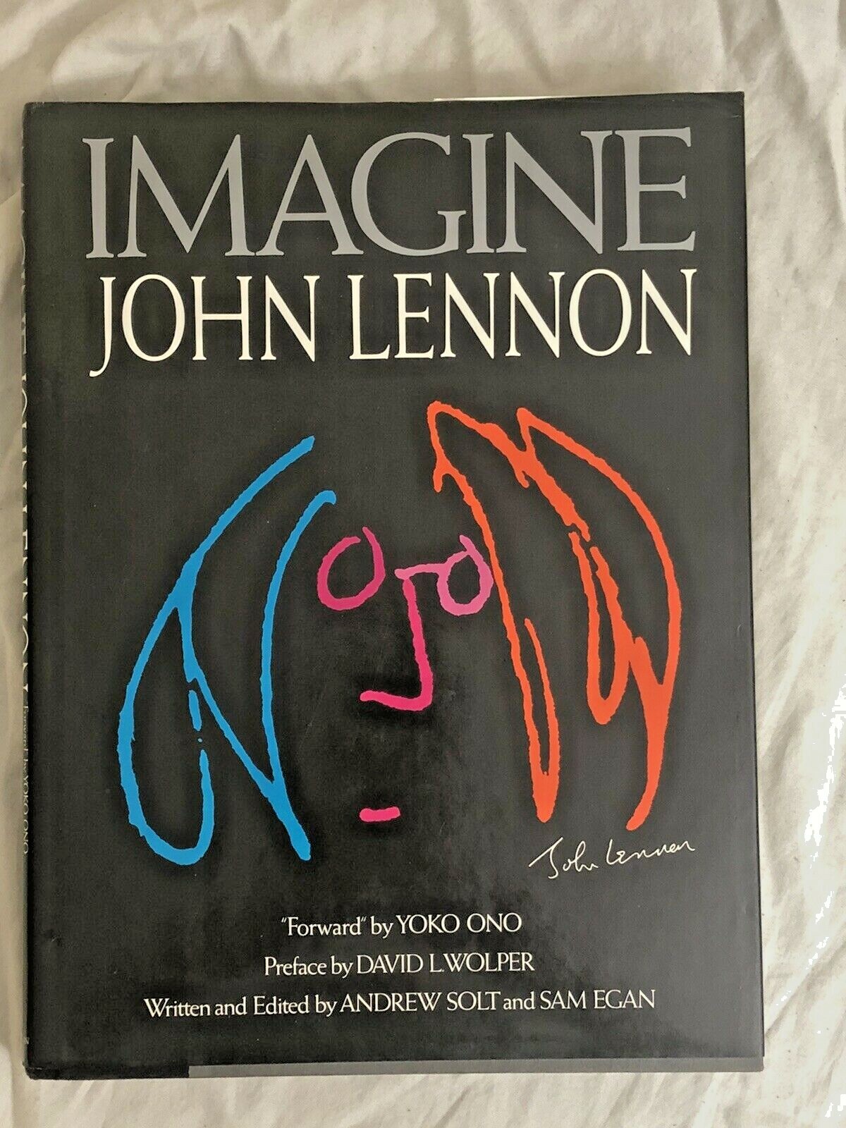 Imagine - John Lennon by Andrew Solt & Sam Egan Hardback w/ Jacket 1988 ...
