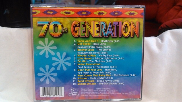70s Generation 2000 Direct Source Special Products Various Artists ...