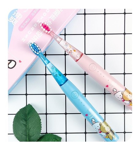 Children's 6-12 Years Old Rechargeable Smart Sonic Automatic Toothbrush ...