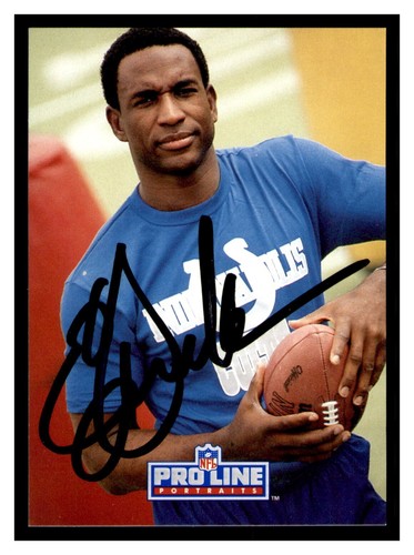 Eric Dickerson Signed 1991 Pro Line Card #68 Autographed Colts 84732 | eBay