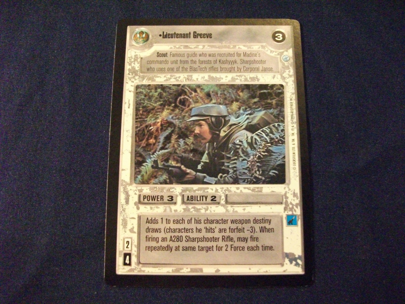 Star Wars CCG Endor Lieutenant Greeve | eBay