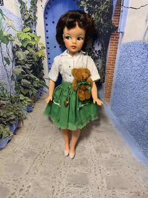 Vintage Ideal Tammy Doll BS12 Dark Brunette Original Outfit HTF TLC | eBay