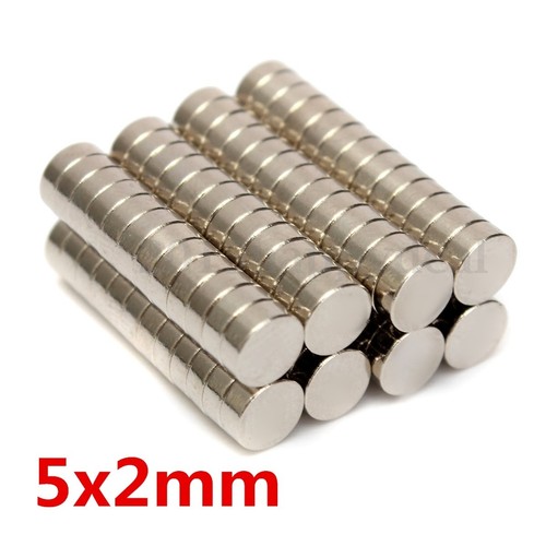 20pcs Strong Small Round Magnet 5mm x 2mm Disc Rare Earth Neodymium | eBay