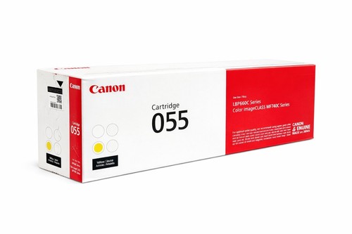 Canon 055 Yellow Toner Cartridge Genuine OEM for LBP660C Series | eBay