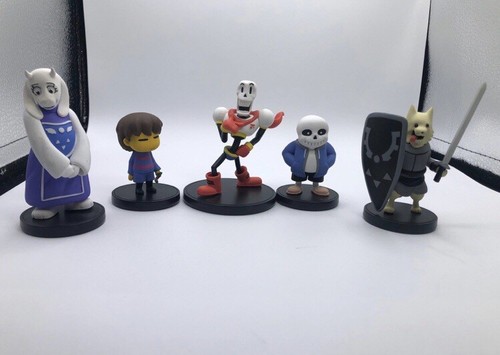 Undertale Little Buddies Vinyl Figure Set Series 1 Sans Papyrus Human ...