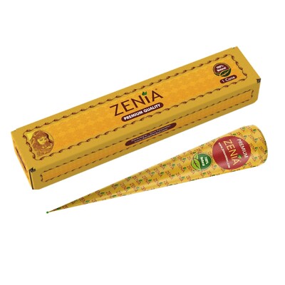 1 Pack Zenia 100% Premium Natural Henna Cone Cones 35g | eBay