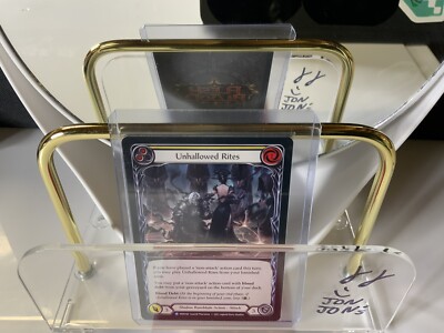 Flesh And Blood Monarch Unhallowed Rites (Yellow) MON160 1st Edition NM ...