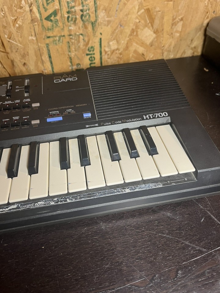 Casio HT-700 Synthesizer Keyboard Tested Works | eBay